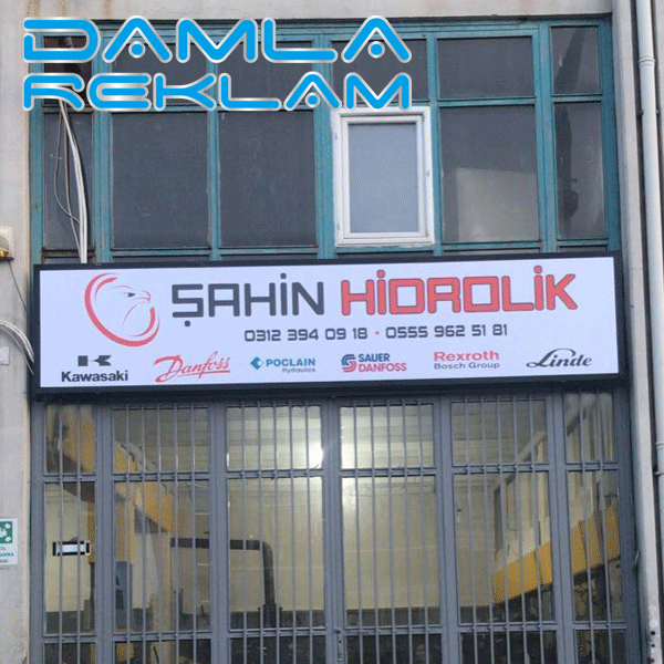 Vinil Branda Baskı Ankara · Damla Reklam
