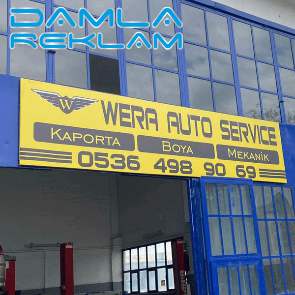 Vinil Branda Baskı Ankara · Damla Reklam